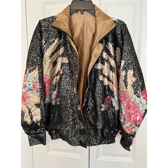 Farah Jewelry | Jackets & Coats | Vintage Retro 890s Satan Bomber ...